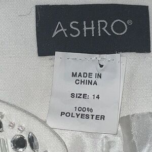 Ashro | Dresses | New Ashro White Formal Wedding Church Dinner Party ...